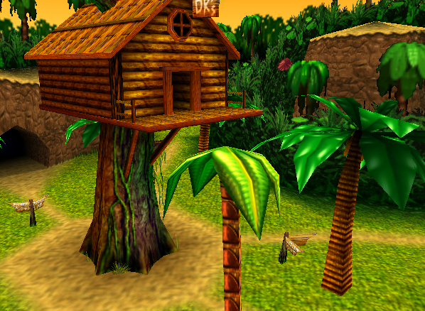 File:DK's Treehouse 3.png - Super Mario Wiki, the Mario encyclopedia