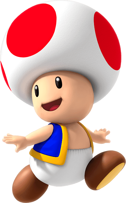 File:PN Toad running.png - Super Mario Wiki, the Mario encyclopedia