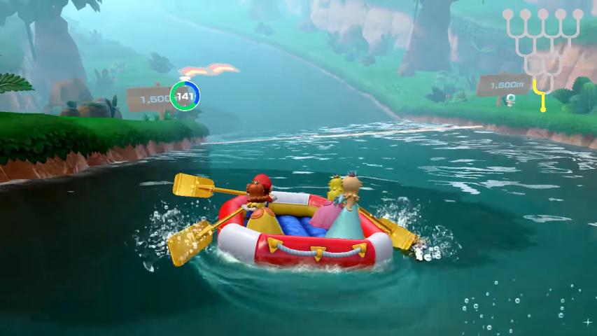 Waterfall Plunge - Super Mario Wiki, the Mario encyclopedia