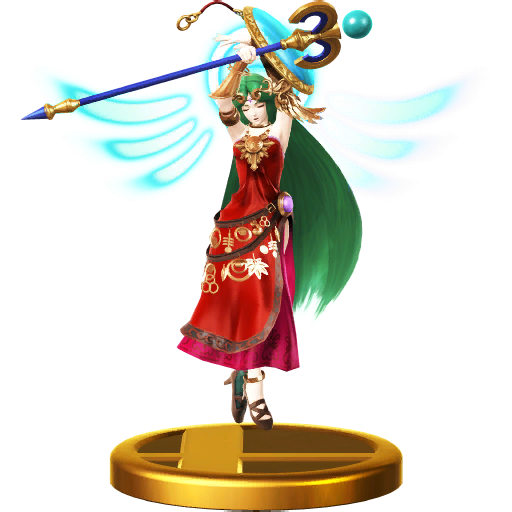 File:Palutena(alt)TrophyWiiU.png - Super Mario Wiki, the Mario encyclopedia