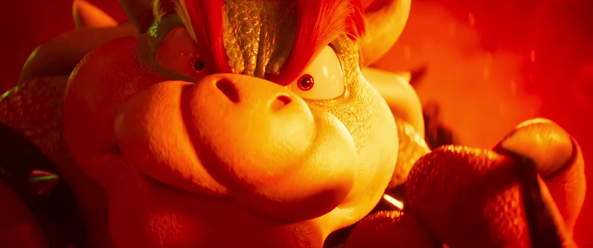 File:TSMBM Bowser tearing off Luigi's mustache.png - Super Mario Wiki ...