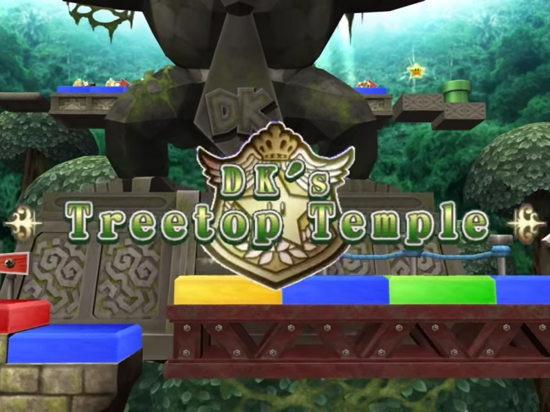 File:DK's Treetop Temple Intro MP8.png - Super Mario Wiki, the Mario ...