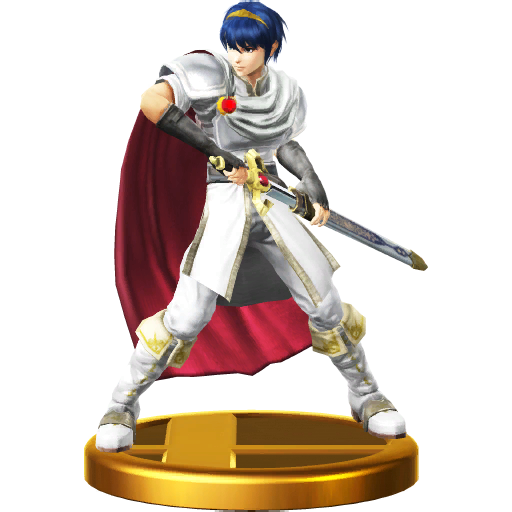 File:Marth(alt)TrophyWiiU.png - Super Mario Wiki, the Mario encyclopedia