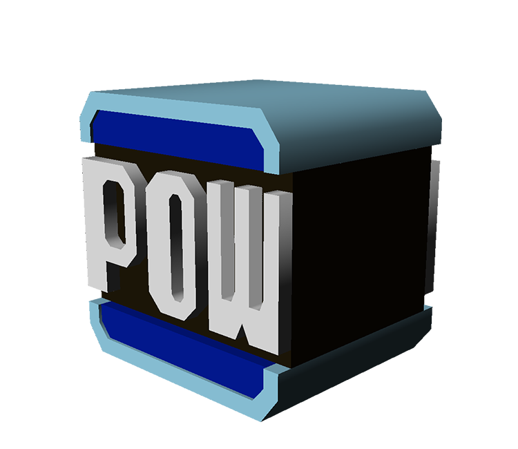 File:POWBlockMarioKartWiiModel.png - Super Mario Wiki, the Mario ...
