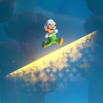 File:SMBW Screenshot Mienai Ashiba.jpg - Super Mario Wiki, the Mario ...