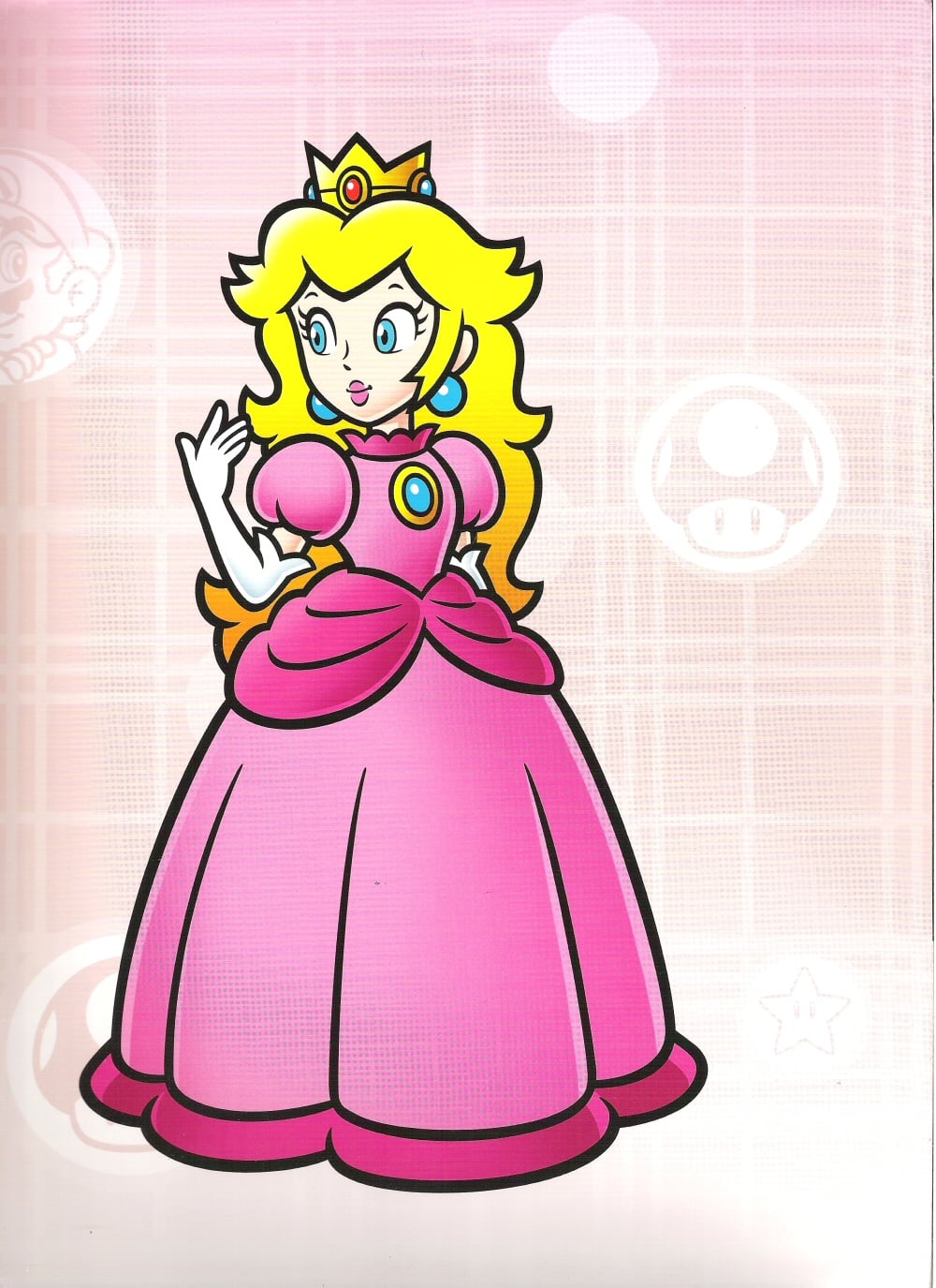 File:Peachartnew.jpg - Super Mario Wiki, the Mario encyclopedia