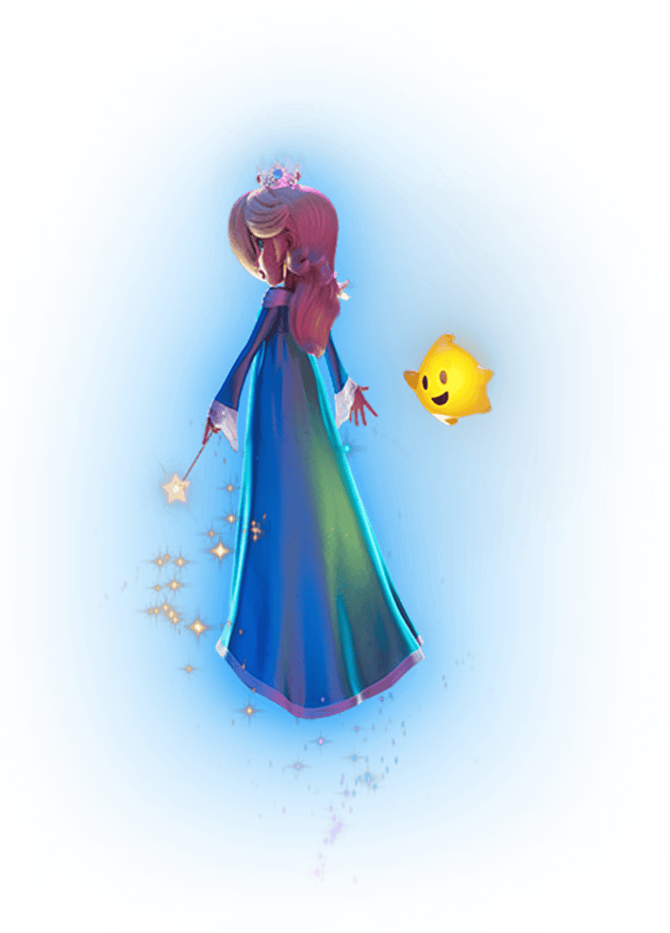 File:TSMGM Rosalina and Luma artwork.png - Super Mario Wiki, the Mario ...