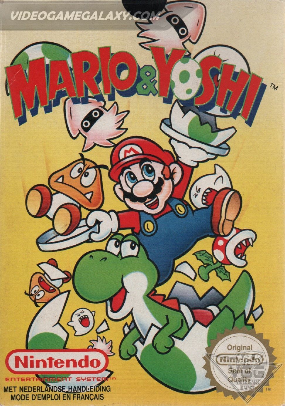 File:Yoshi NES Box FAH.jpg - Super Mario Wiki, the Mario encyclopedia