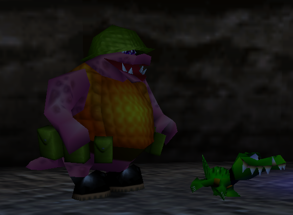 File:Klump and Klaptrap (DK64).png - Super Mario Wiki, the Mario ...