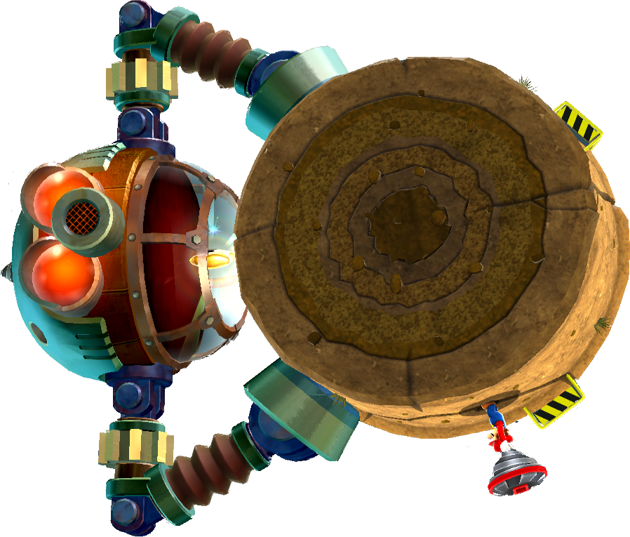 File:SMG2 Asset Model Digga-Leg.png - Super Mario Wiki, the Mario ...