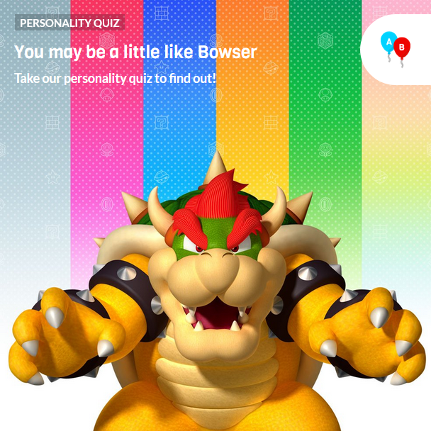 Fun Bowser Personality Quiz - Super Mario Wiki, the Mario encyclopedia