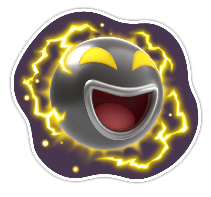 File:Amp Sticker.png - Super Mario Wiki, the Mario encyclopedia