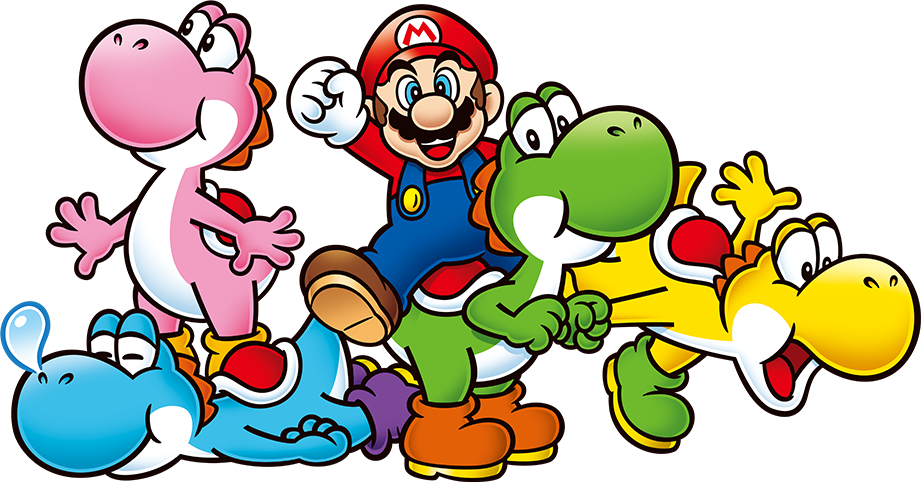 File:SNW app Mario Yoshis.png - Super Mario Wiki, the Mario encyclopedia