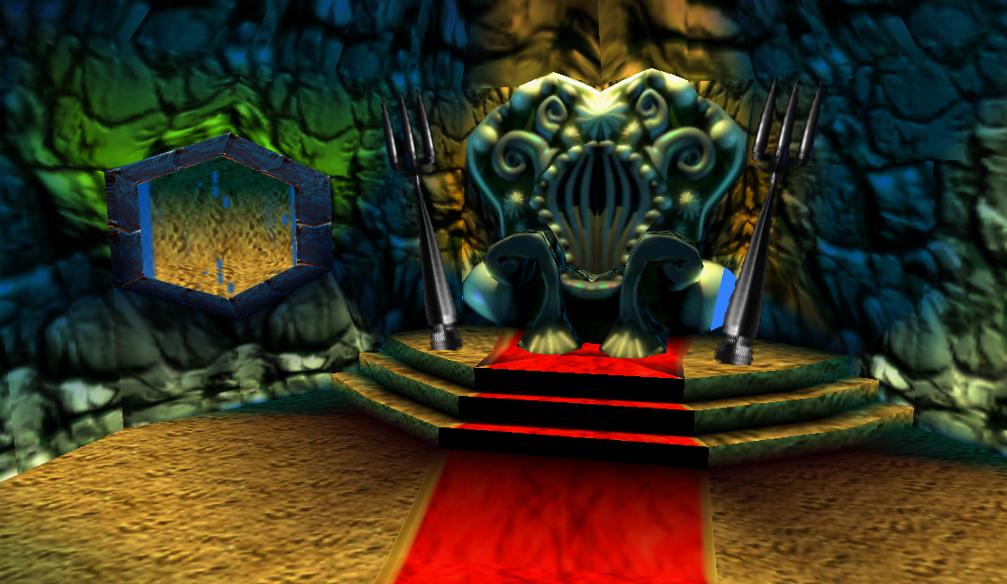 File:Gloomy Galleon mermaid palace.png - Super Mario Wiki, the Mario ...