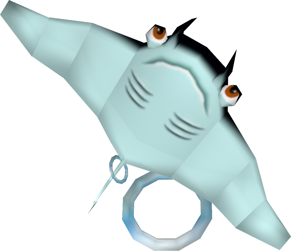 File:SM64 Manta Model.png - Super Mario Wiki, the Mario encyclopedia