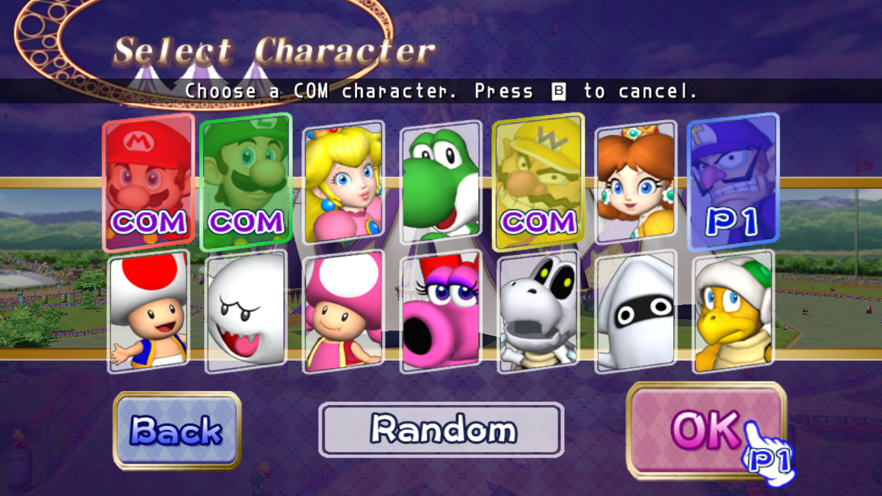 File:MP8 Full Character Selection.png - Super Mario Wiki, the Mario ...