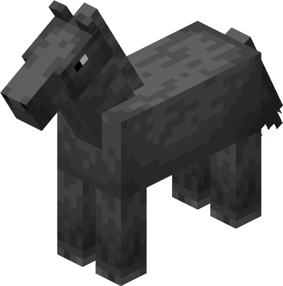 File:Minecraft Horse Gray.png - Super Mario Wiki, the Mario encyclopedia