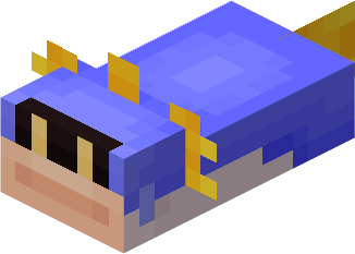 File:Minecraft Mario Mash-Up Axolotl Render Blue.png - Super Mario Wiki ...