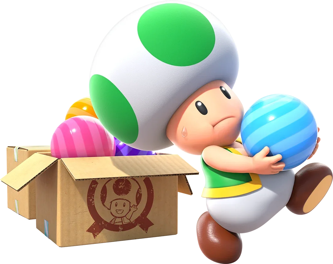 File:SMPJ Green Toad.png - Super Mario Wiki, the Mario encyclopedia