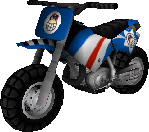 File:Standard Bike L (Funky Kong) Model.png - Super Mario Wiki, the Mario encyclopedia