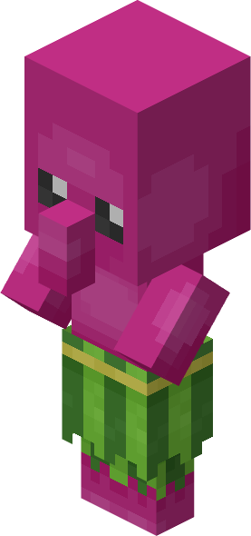File:Minecraft Mario Mash-Up Swamp Baby Villager Render.png - Super ...