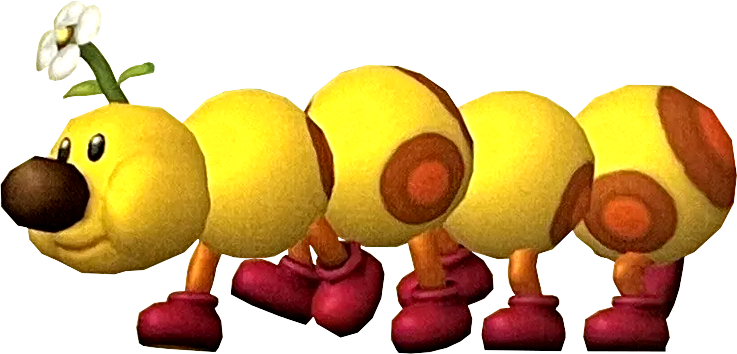 File:NSMBW Artwork Wiggler.png - Super Mario Wiki, the Mario encyclopedia