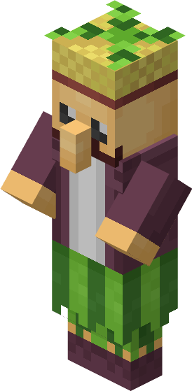 File:Minecraft Mario Mash-Up Jungle Fisherman Villager Render.png ...