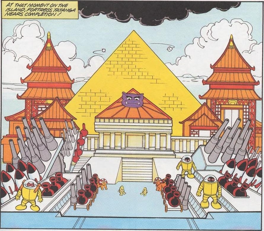 Fortress Tatanga - Super Mario Wiki, the Mario encyclopedia