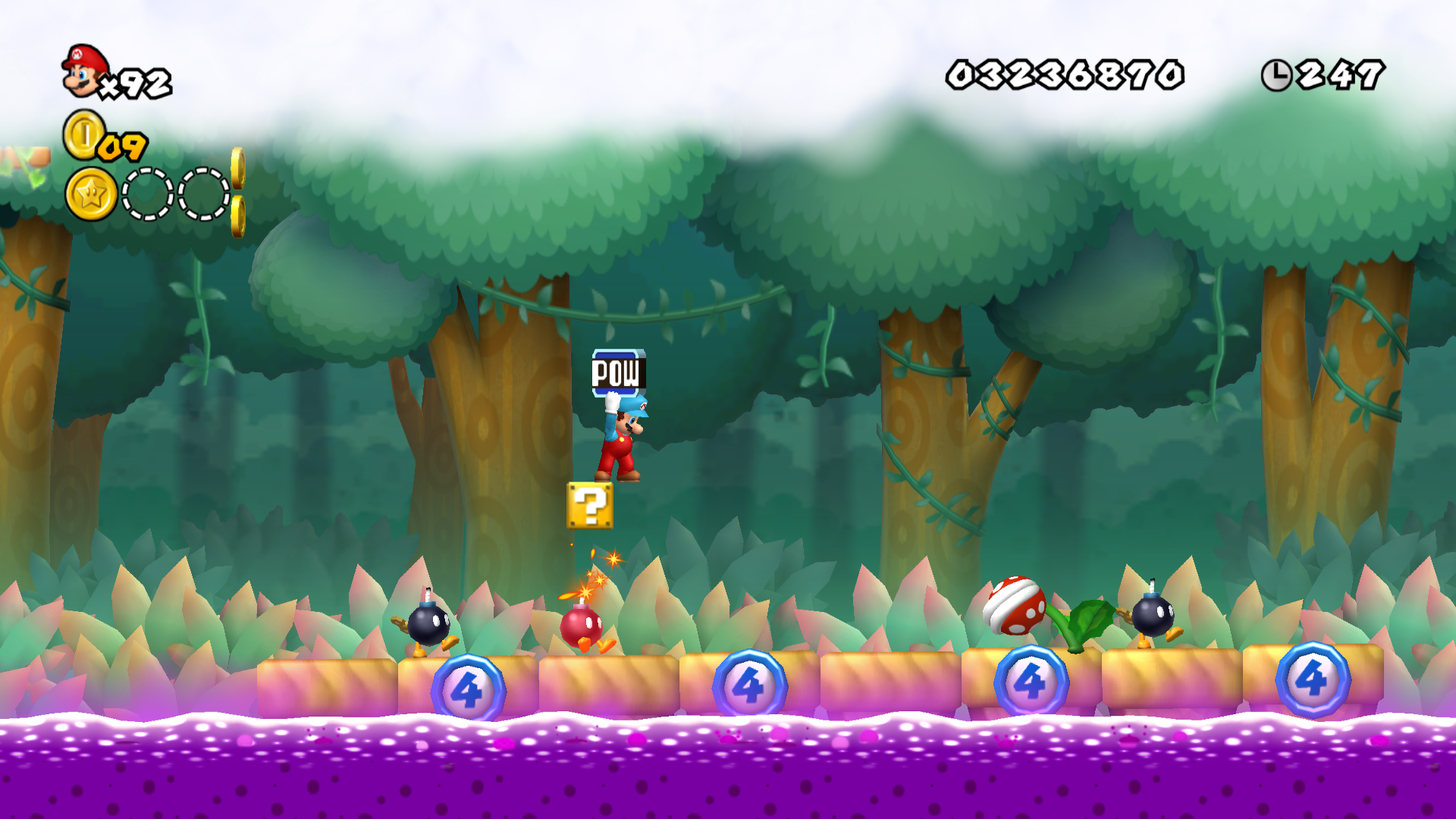 File:NSMBW World 5-4 Screenshot.png - Super Mario Wiki, the Mario ...