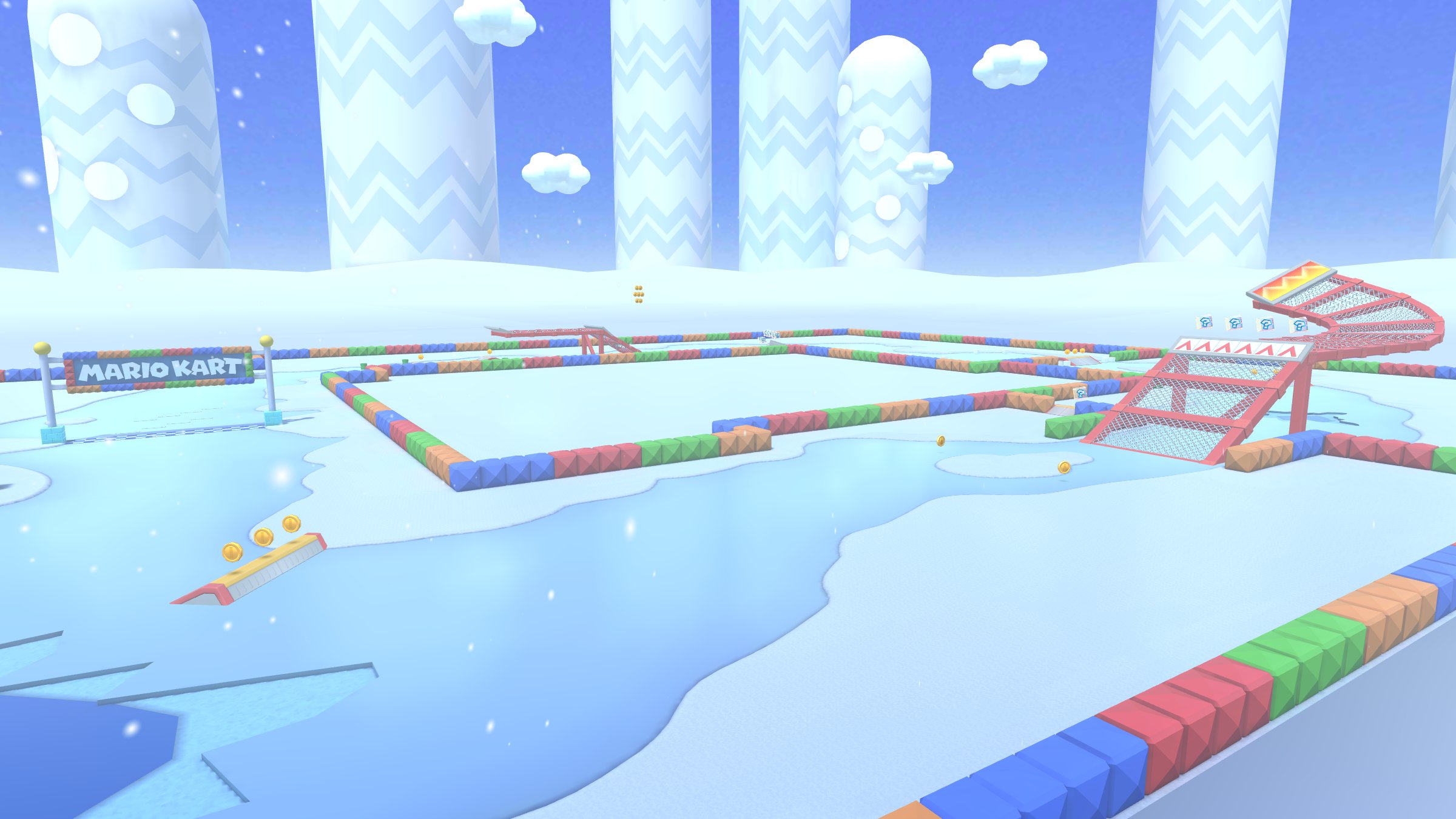 File:MKT SNES Vanilla Lake 1RT Scene.jpg - Super Mario Wiki, the Mario ...