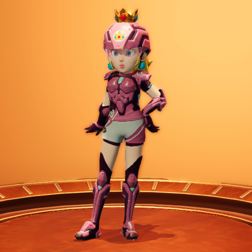 File:Peach (Trick Gear) - Mario Strikers Battle League.png - Super ...