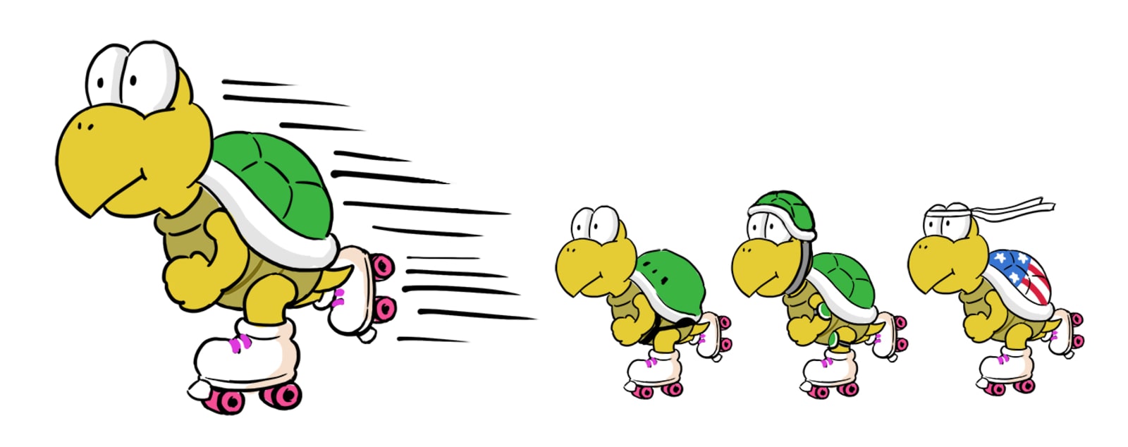 File:SMBW Rolla Koopa Concept.jpg - Super Mario Wiki, the Mario ...