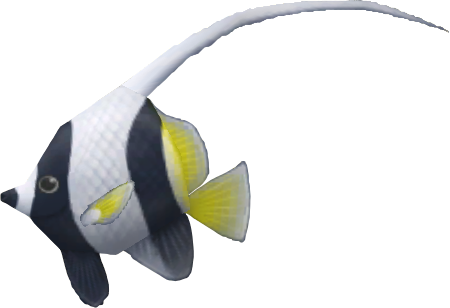 File:SMG Asset Model Fish (White).png - Super Mario Wiki, the Mario ...