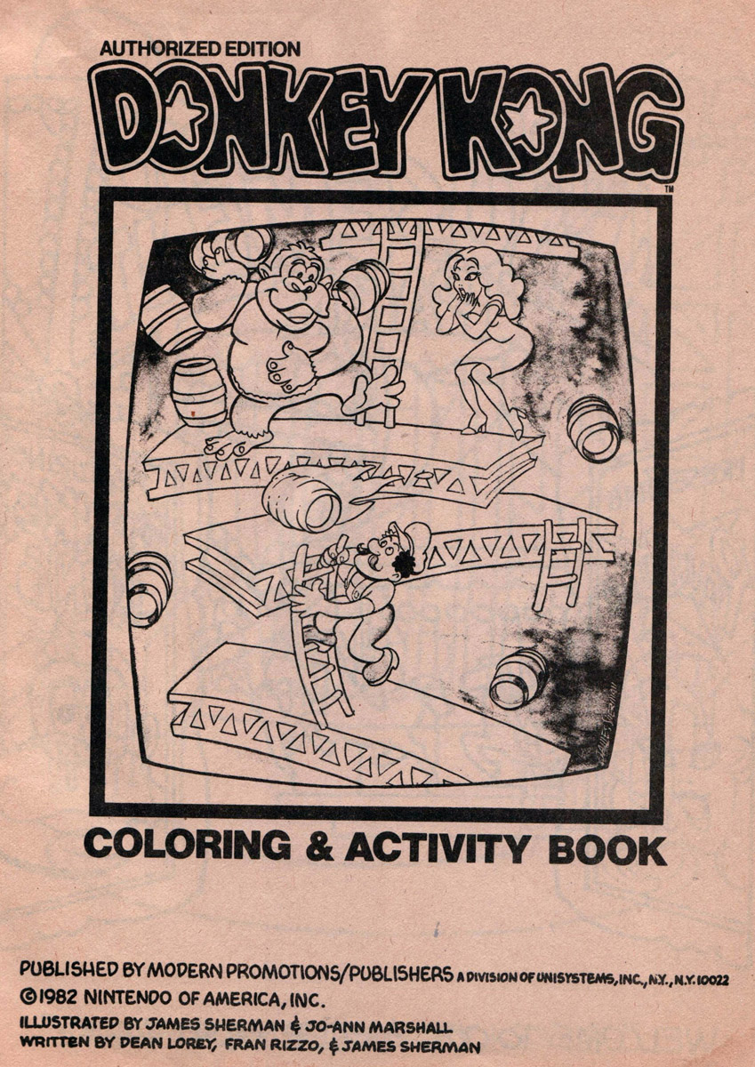 File:DK ColoringBook InsideCover2.jpg - Super Mario Wiki, the Mario ...