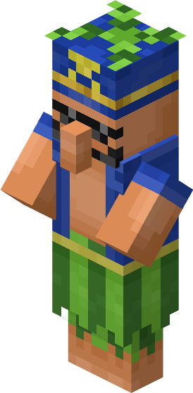 File:Minecraft Mario Mash-Up Desert Butcher Villager Render.png - Super ...