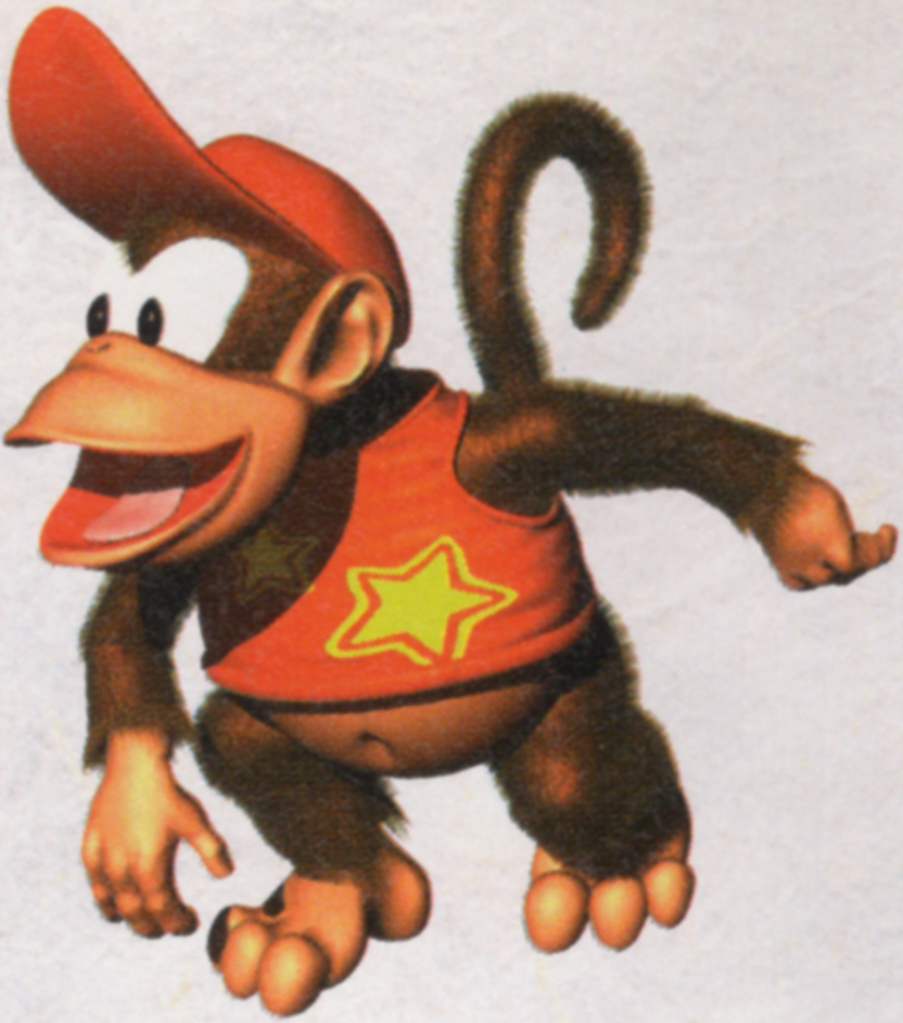 File:Diddy DK64 art.png - Super Mario Wiki, the Mario encyclopedia