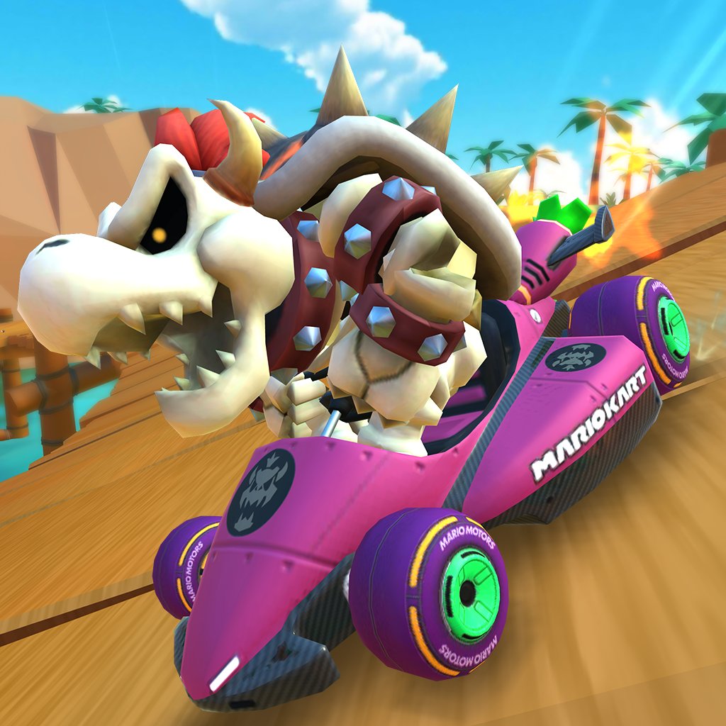 File:MKT Dry Bowser Radish Rider.jpg - Super Mario Wiki, the Mario ...