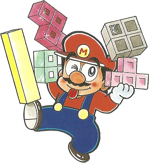 File:Mario with Tetriminos KC Mario.png - Super Mario Wiki, the Mario ...