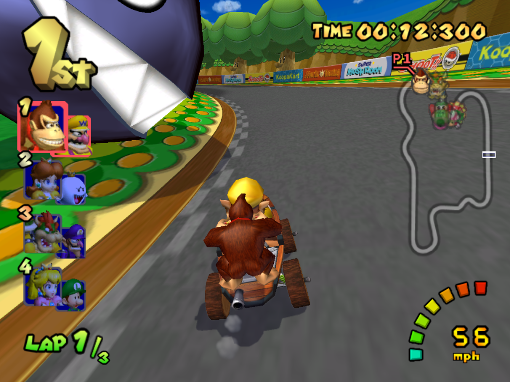 File:MarioCircuit2-GP-MKDD.png - Super Mario Wiki, the Mario encyclopedia