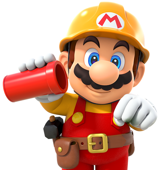 File:SMM2-BuilderMarioNoLuigi.png - Super Mario Wiki, the Mario ...