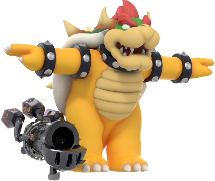 File:Bowser model MRSOH.png - Super Mario Wiki, the Mario encyclopedia
