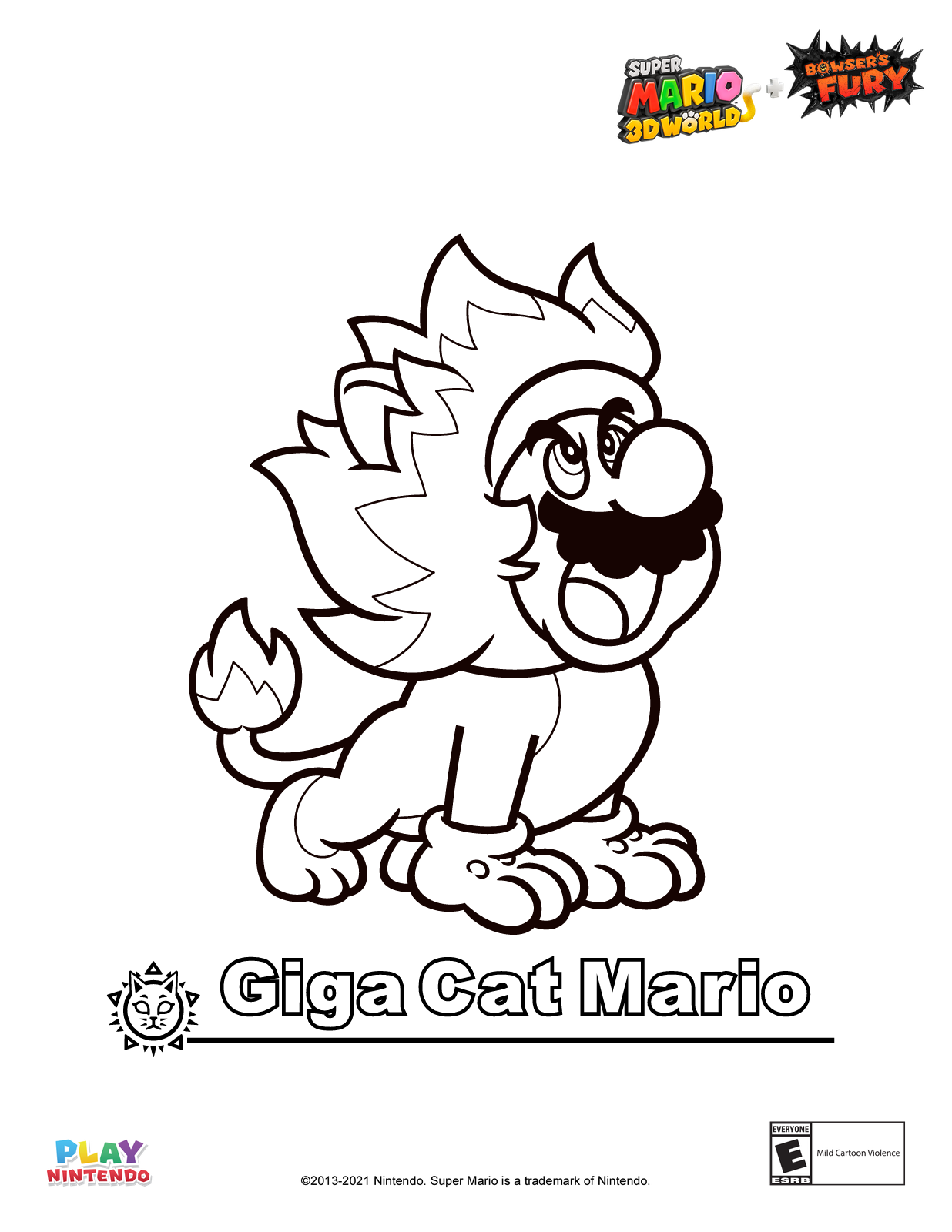 File:PN Paint by Number Giga Cat Mario Blank.png - Super Mario Wiki ...
