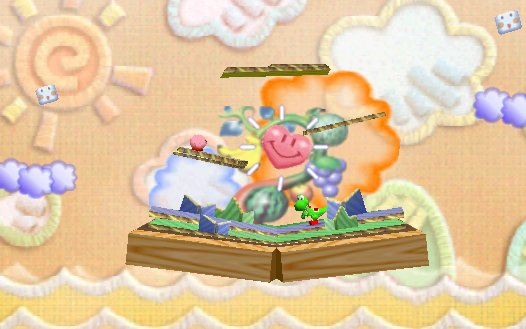 File:SSB Yoshi's Island.png - Super Mario Wiki, the Mario encyclopedia