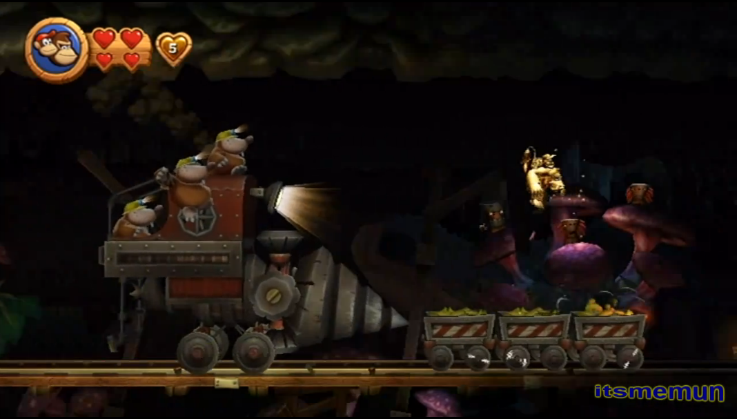 File:MoleTrainBattle-MineCartBreak2-DKCR.png - Super Mario Wiki, the ...