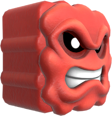 Mega Thwomp - Super Mario Wiki, the Mario encyclopedia