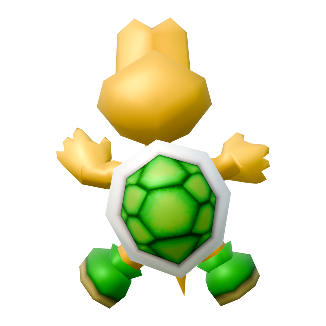 File:NSMB2 Asset Model Climbing Koopa.png - Super Mario Wiki, the Mario ...