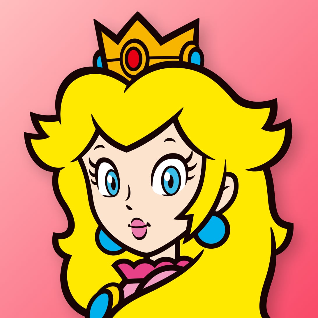 File:PN Quick Draw image Peach color.jpg - Super Mario Wiki, the Mario ...