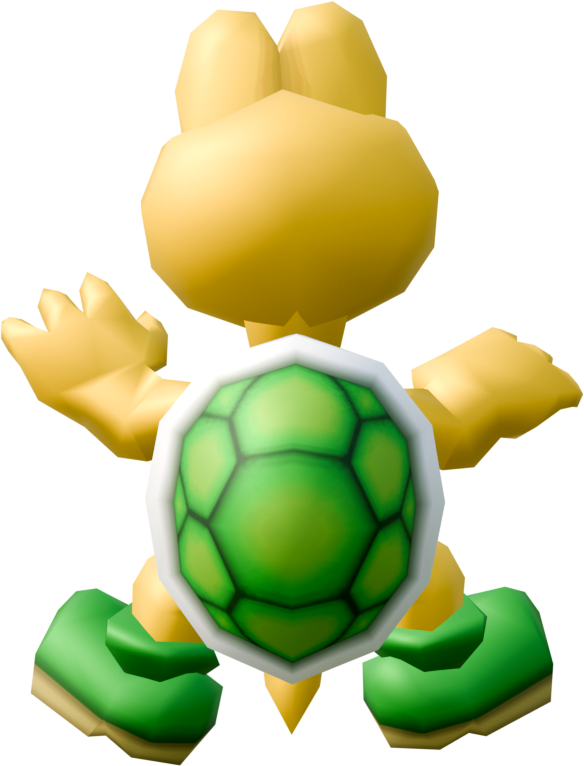 File:NSMBW Asset Model Climbing Koopa.png - Super Mario Wiki, the Mario ...