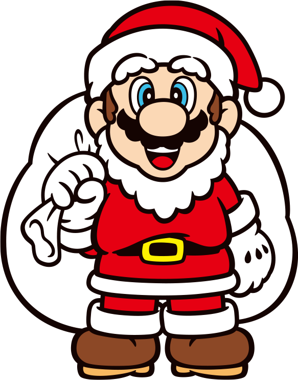 File:Santa Mario.png - Super Mario Wiki, the Mario encyclopedia