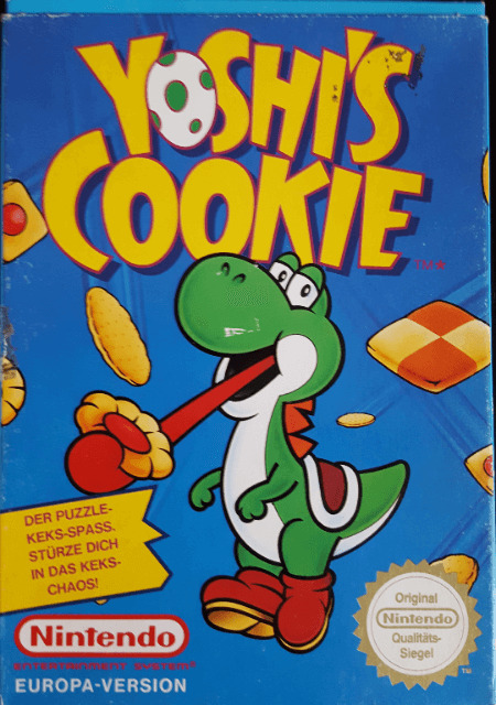 File:Yoshi's Cookie NES Box DE.jpg - Super Mario Wiki, the Mario ...